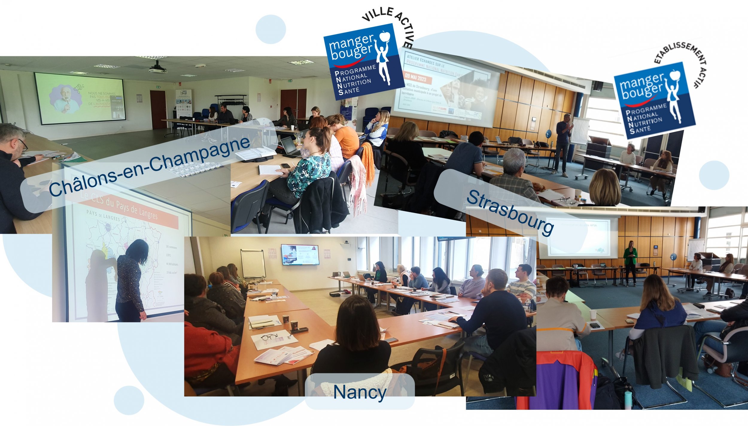 Réseau acteurs du PNNS - Grand est - S'informer - Actualités - En région